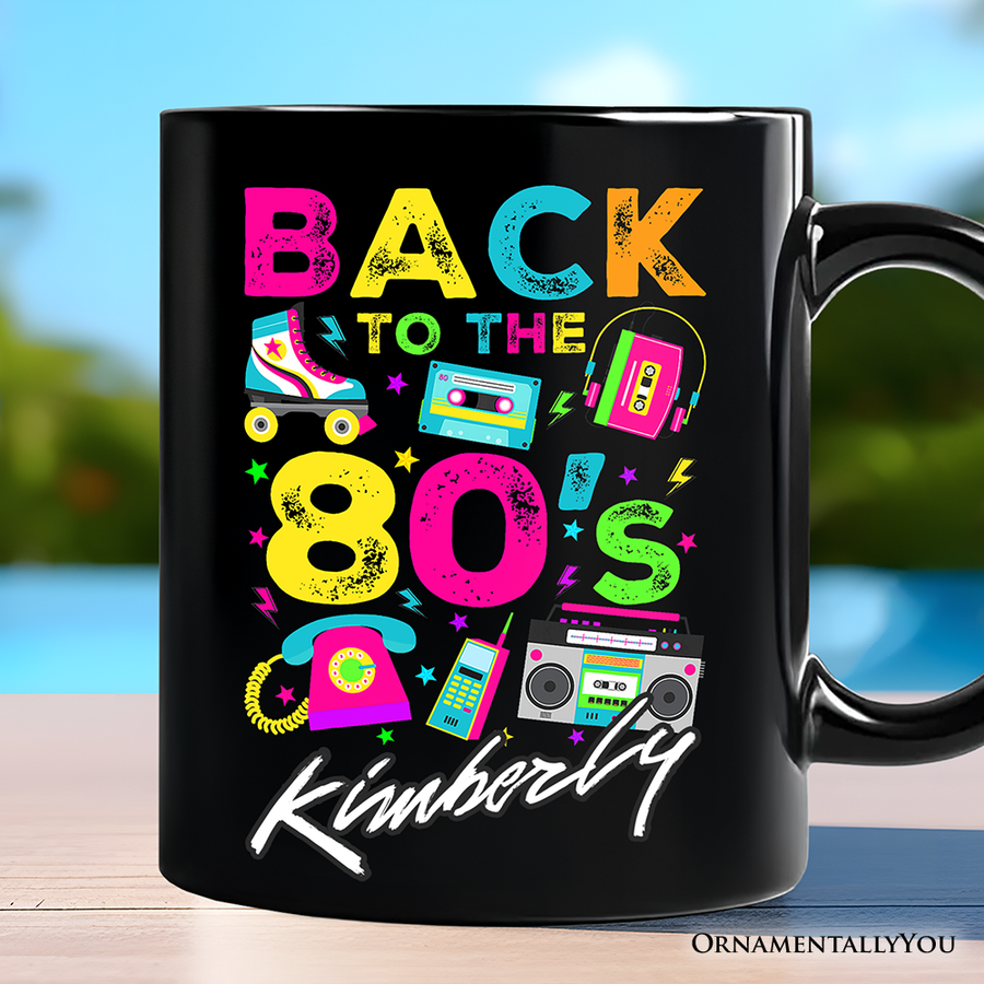 Back To The 80s Personalized Mug | OrnamentallyYou