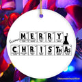 Periodic Table Scientist Christmas Ornament – OrnamentallyYou