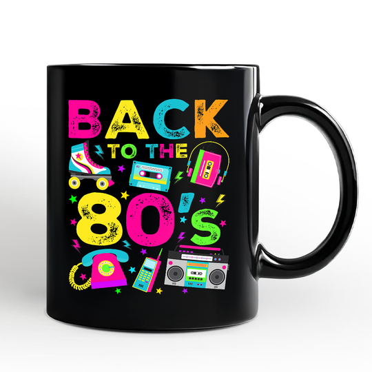 Back To The 80s Personalized Mug | OrnamentallyYou