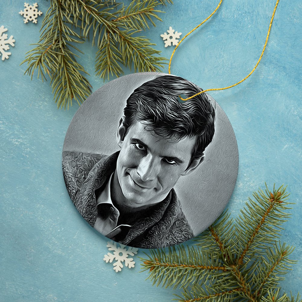 Norman Bates Psycho Christmas Ornament, Vintage 1960s Horror Movie The ...