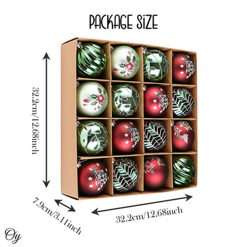 Chic Christmas Decor Christmas Ornament Ball Bundle | OrnamentallyYou