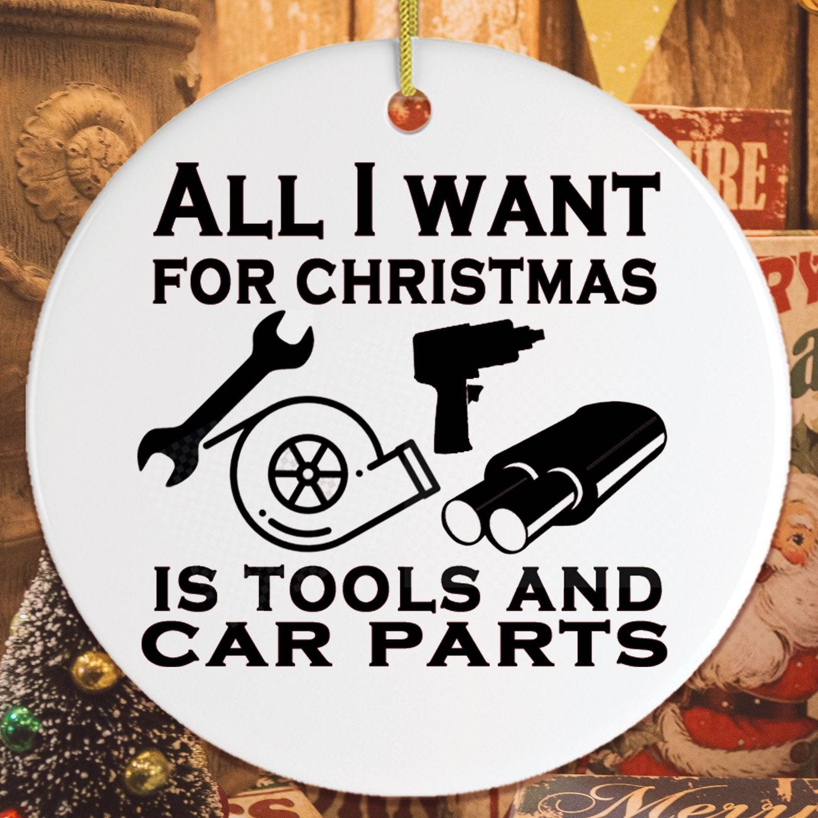 Mechanic Quote Christmas Ornament – OrnamentallyYou